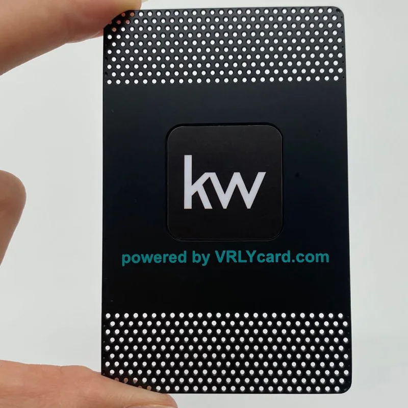 Contactless ID IC Smart RFID Chip NFC Metal Business Card