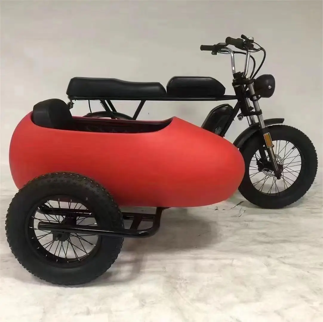 2000W Electric Motorcycles with Sidecar for Sale - Tricycle Cargo
