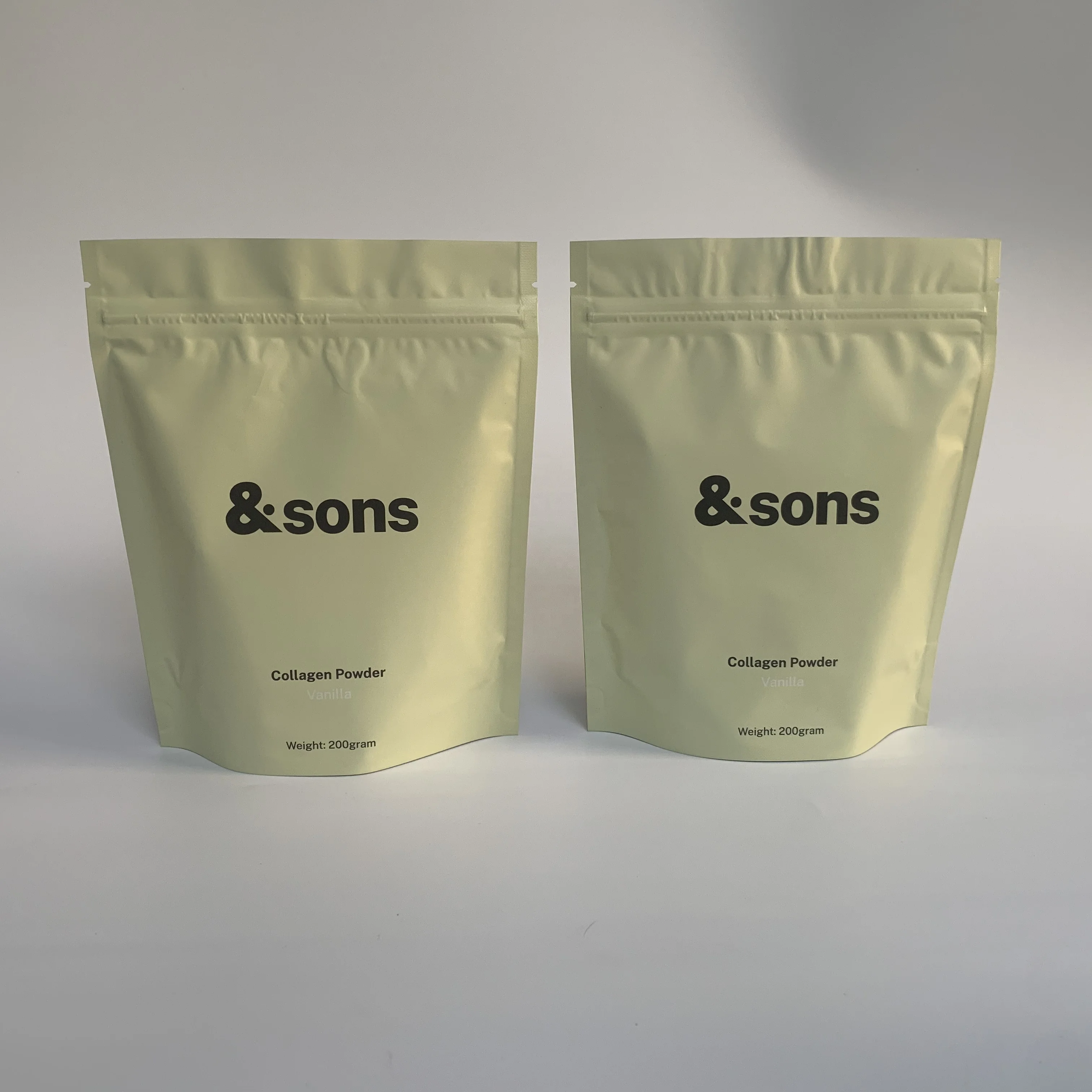 Customizable Stand up Pouches for Liquid Candle Soy Wax