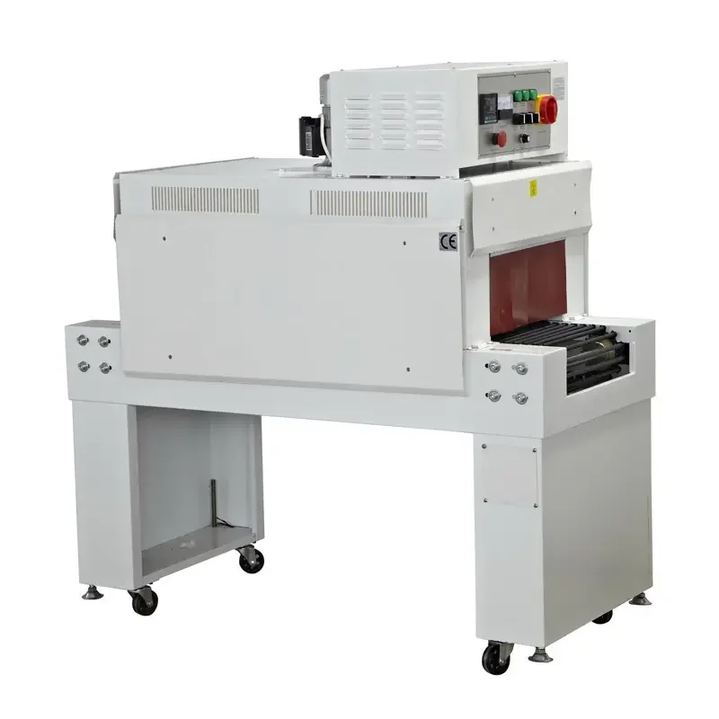 Automatic Carton Bottle Box Shrink Wrapping Machine With Film Plastic ...
