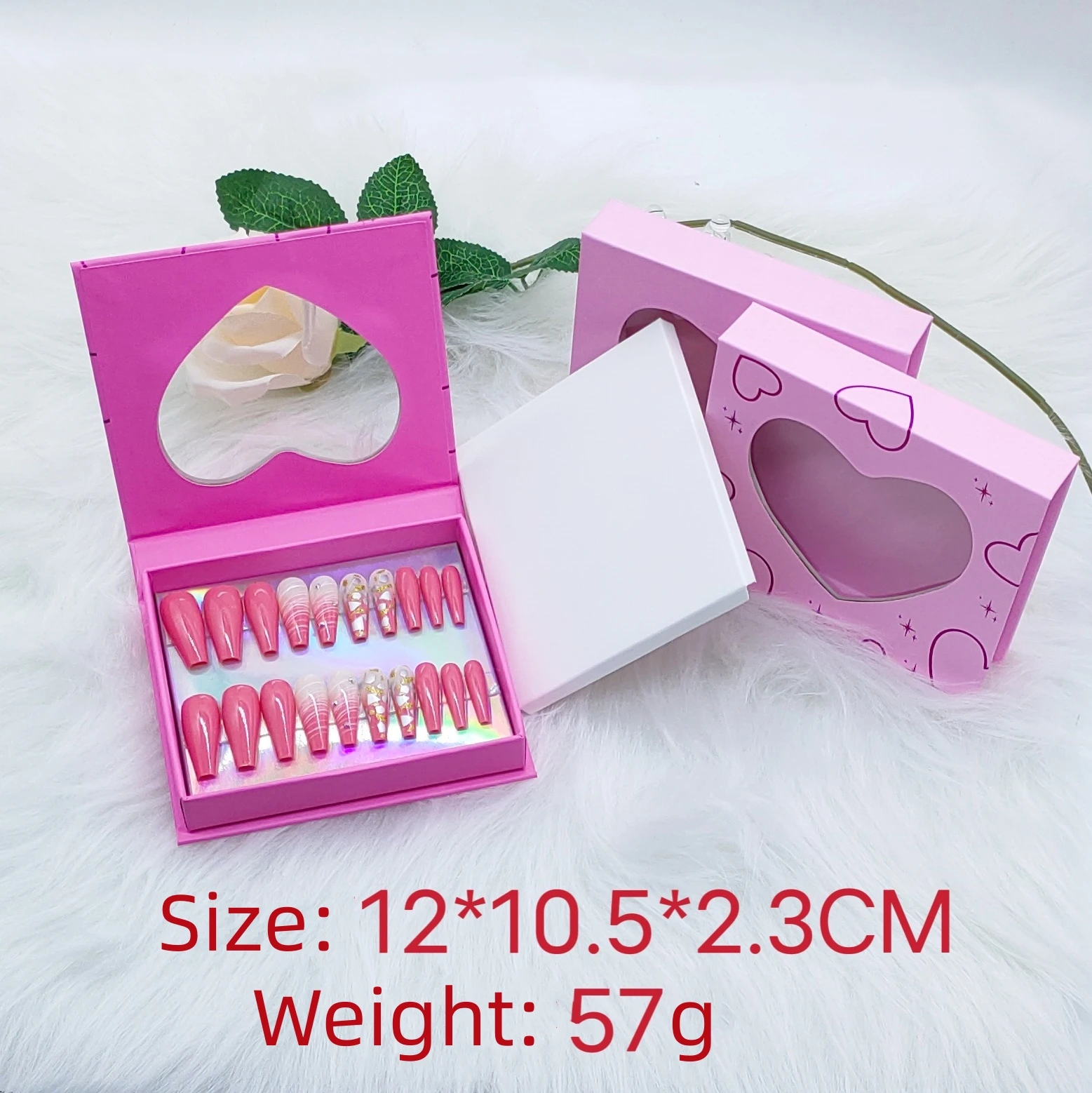Top Quality Nails Package Box Professional Empty Nail Box For Girls ...