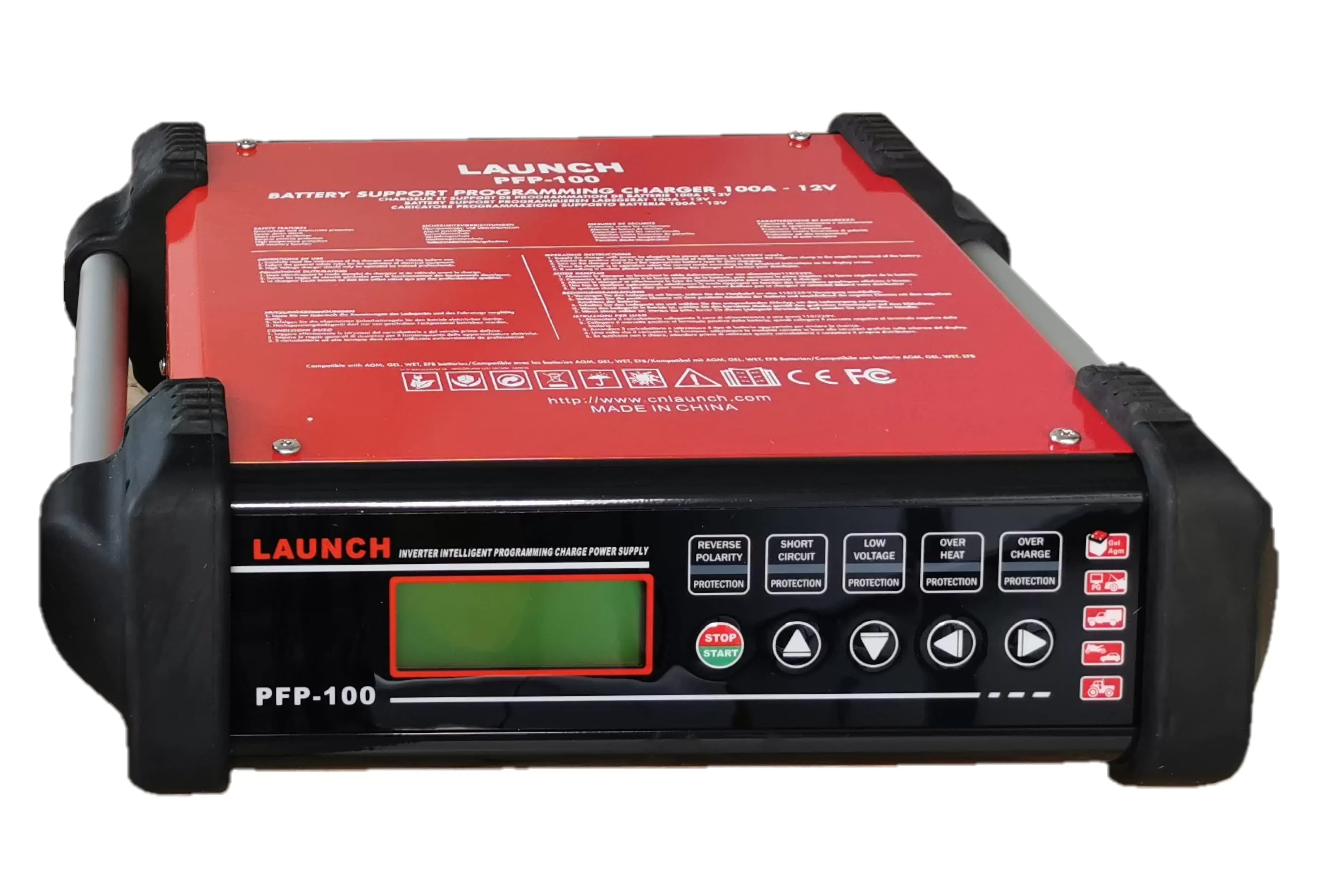 Launch Pfp-100 Pfp100 Ecu Programming Power Supply And Battery Charger ...