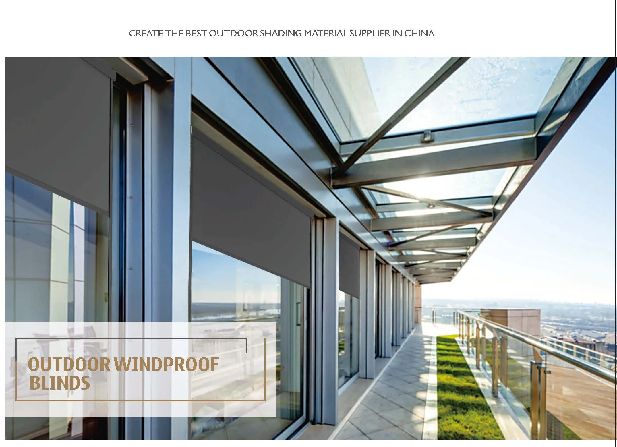Ggh Zip Track Outdoor Blinds Component Outdoor Horizontal Blinds ...