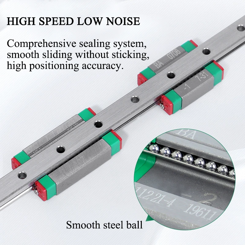 Original Hiwin Linear Rail Guide Mgn12c Carriage Block For Mgn12 12mm ...