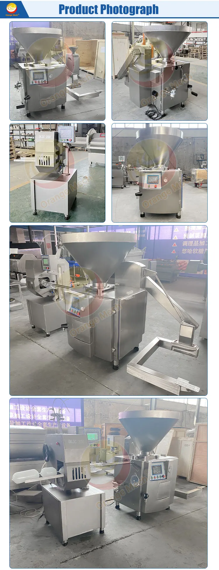 Automatic Commercial Sausage Making Machine - High Rigidity