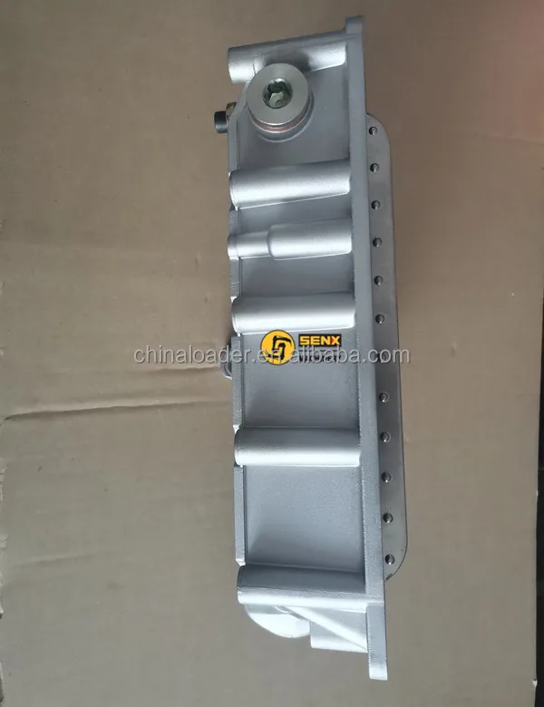 SDLG LG958L Wheel Loader 1013015A52D Engine Oil Cooler - 4110000970016