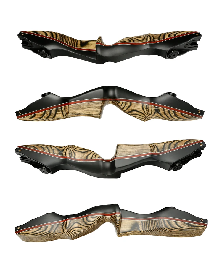 Handiwork Archery 17" Wood Bow Riser - Right Hand Micarta