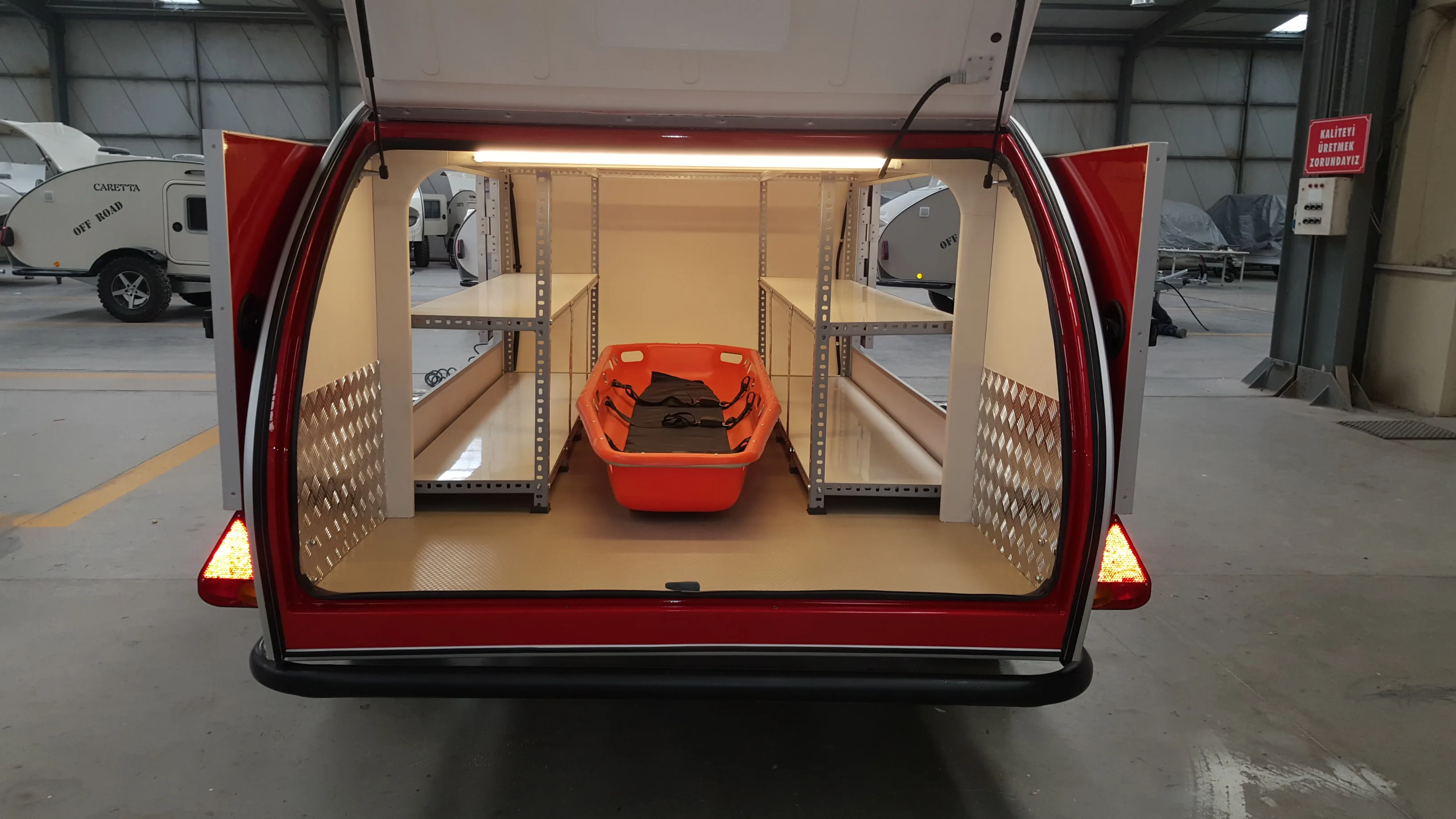 Engineering Emergency Vehicle 4*4 Pickup Caretta Pickup Road Rescue ...