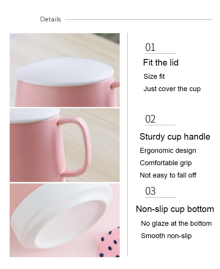 European Style Simple Modern Creative Matte Ceramic Mug With Scented ...