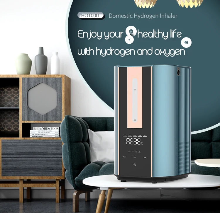 1000cc Hydrogen Oxygen Gas Inhaler Generator H2 O2 Generator Inhalation ...