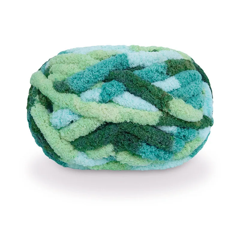 New Fancy Blended Yarn Customized Colorful Bulky Soft Plush Fluffy ...