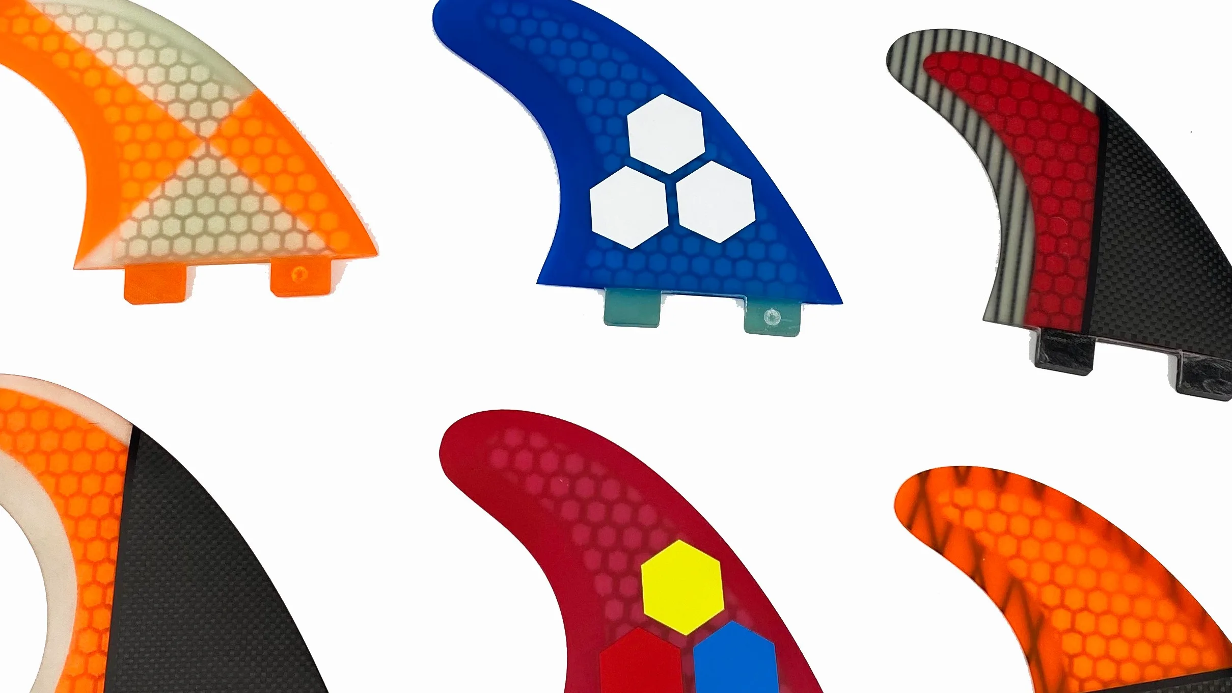 Eco Light Weight Surfboard Quad Fins Quad Surfbard Fins 4 Fin Set On ...