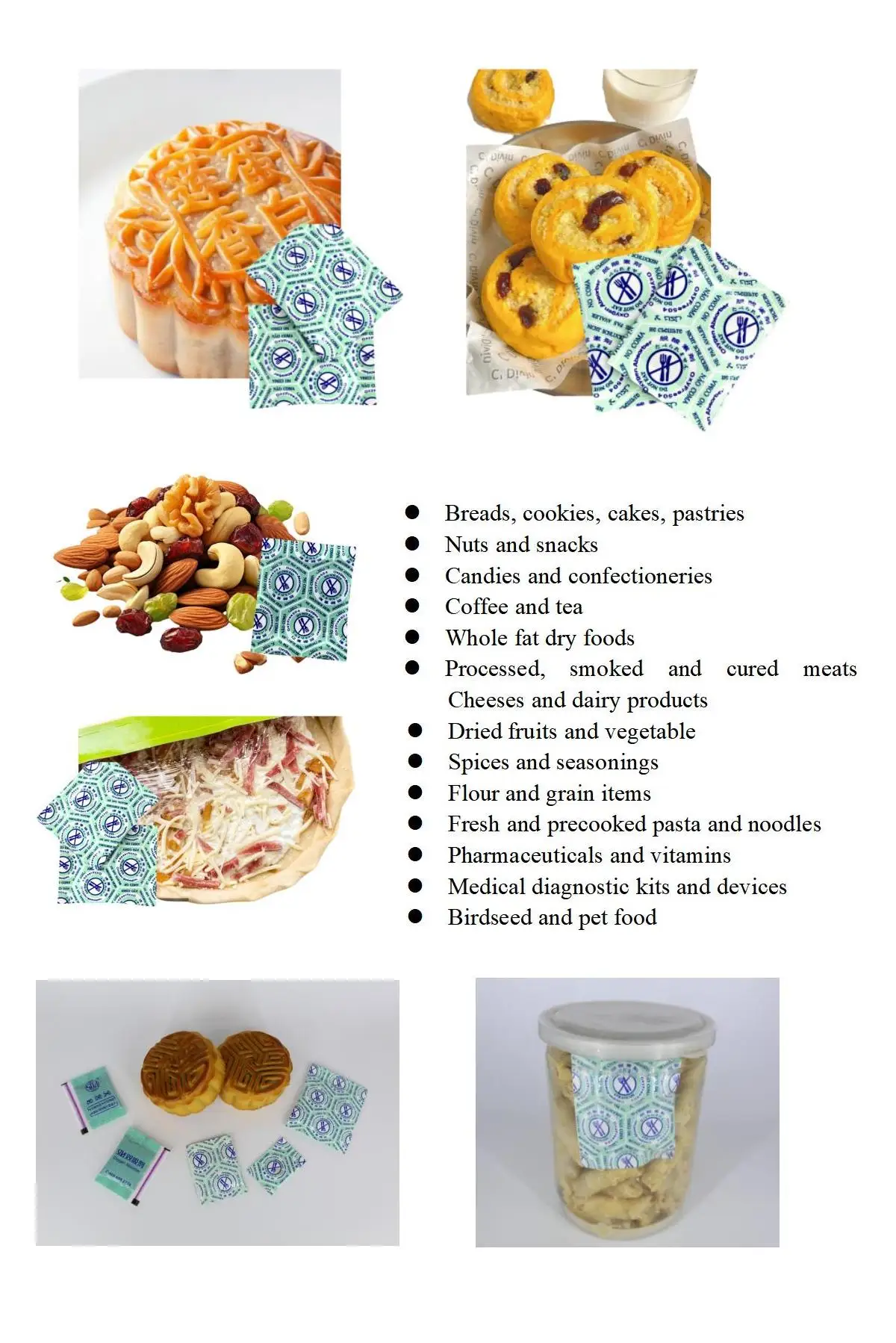 Oxyfree 50CC Absorb Oxygen and Carbon Dioxide for Food Iron Powder ...