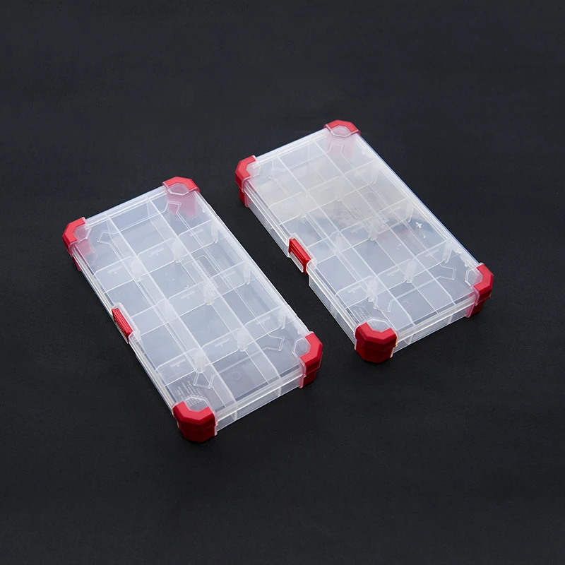 Customized Oem 8 Movable Partitions Tackle Case Screw Plastic Organizer ...