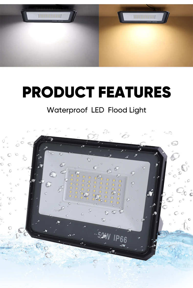 10w 20w 30w 50w 100w 150w 200w 300w Wall Mounted Flood Lights Led ...