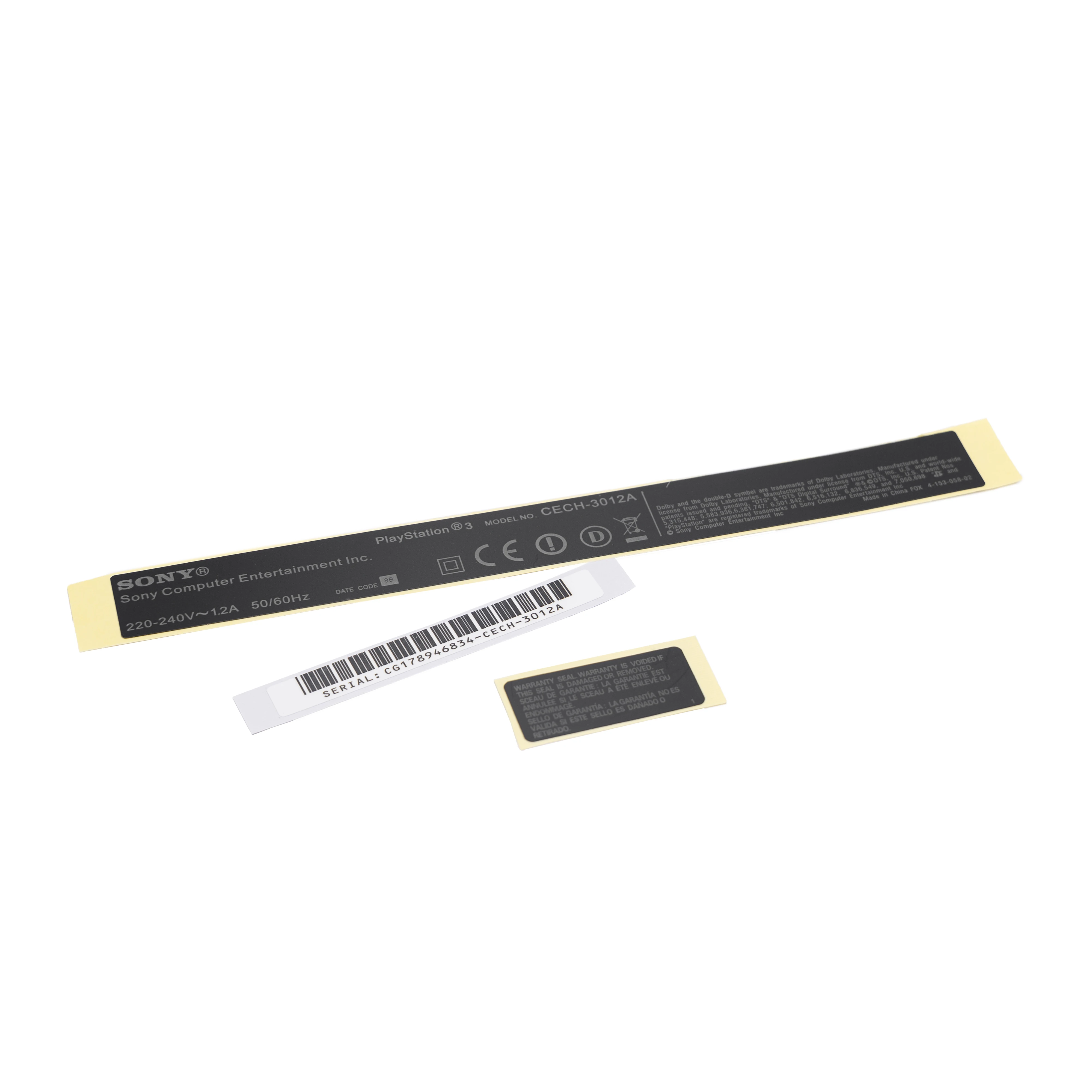 3 in 1 Console Seal Sticker for PS3 Slim 3000 Gamepad