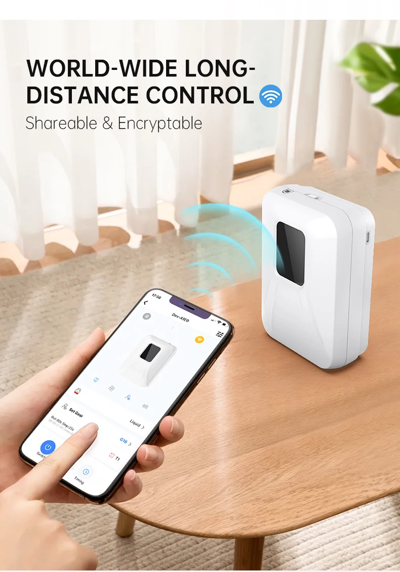 Palm Sized Aroma Diffuser Wall-mount In Householdand Commercial Usage ...