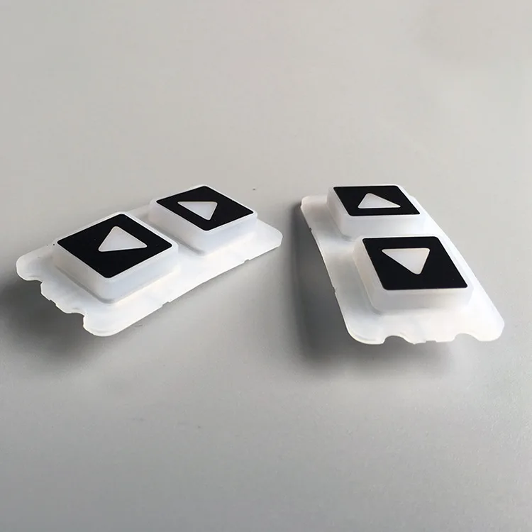 Conductive Silicone Rubber Remote Keypad Buttons Customized Silicone ...