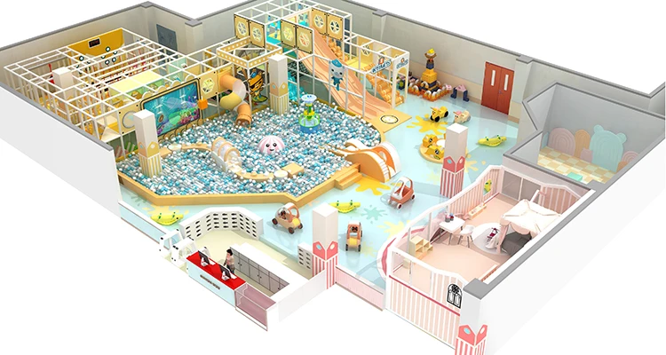Customized Castle Playground - Soft Play Indoor Ball Pit