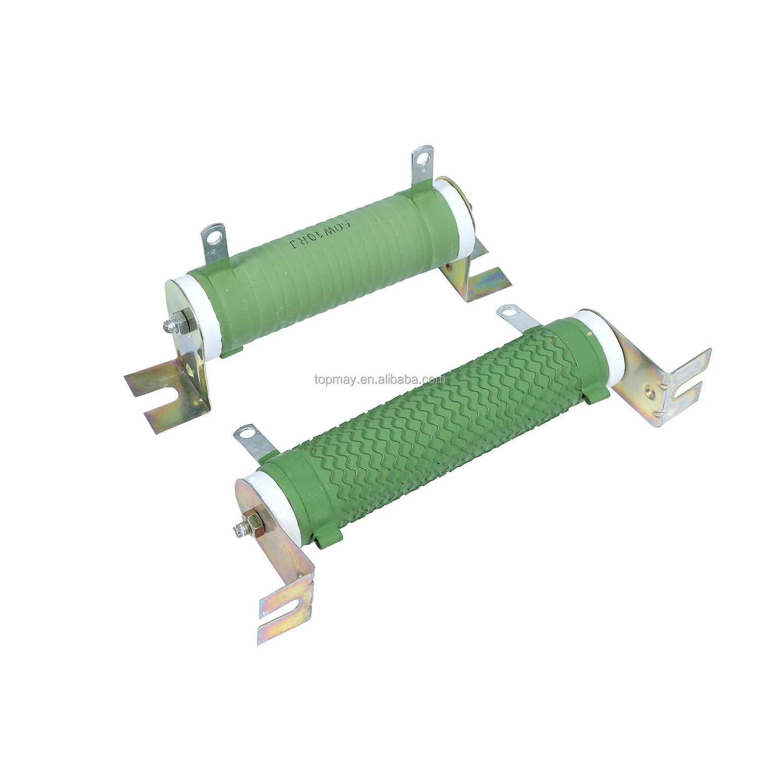 Rx 50w 400rj Green Wirewound Resistor Ceramic Tube Style High Power ...