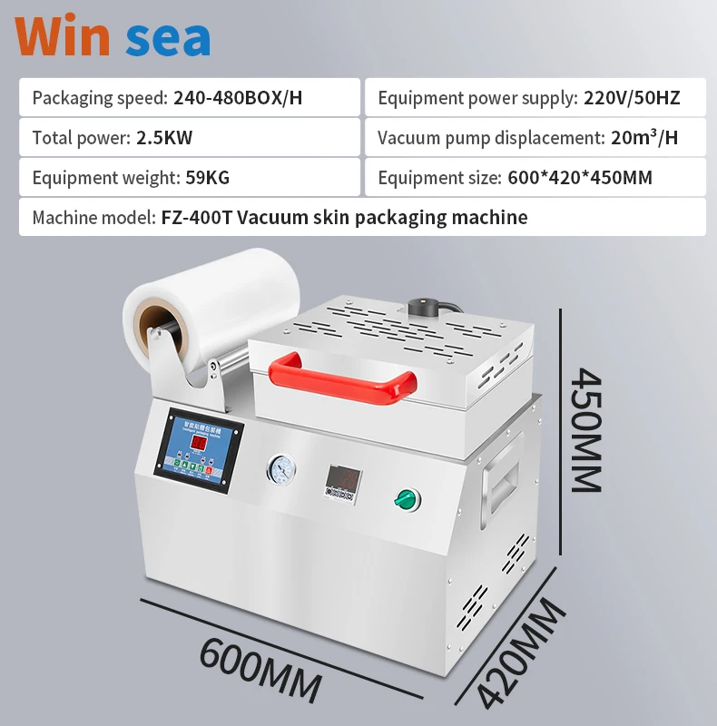 Skin Packaging Machine Skin Packaging Machine Semi-Automatic Vacuum ...