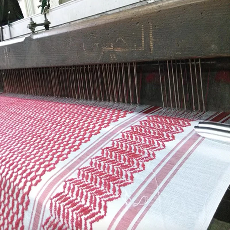 Rapier Loom for Shemagh Yashmagh Arab Scarf Weaving