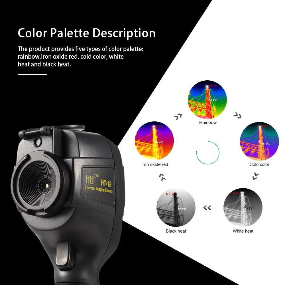 Alibaba.com: HTI Infrared Thermography Camera with 320x240 IR sensor ...