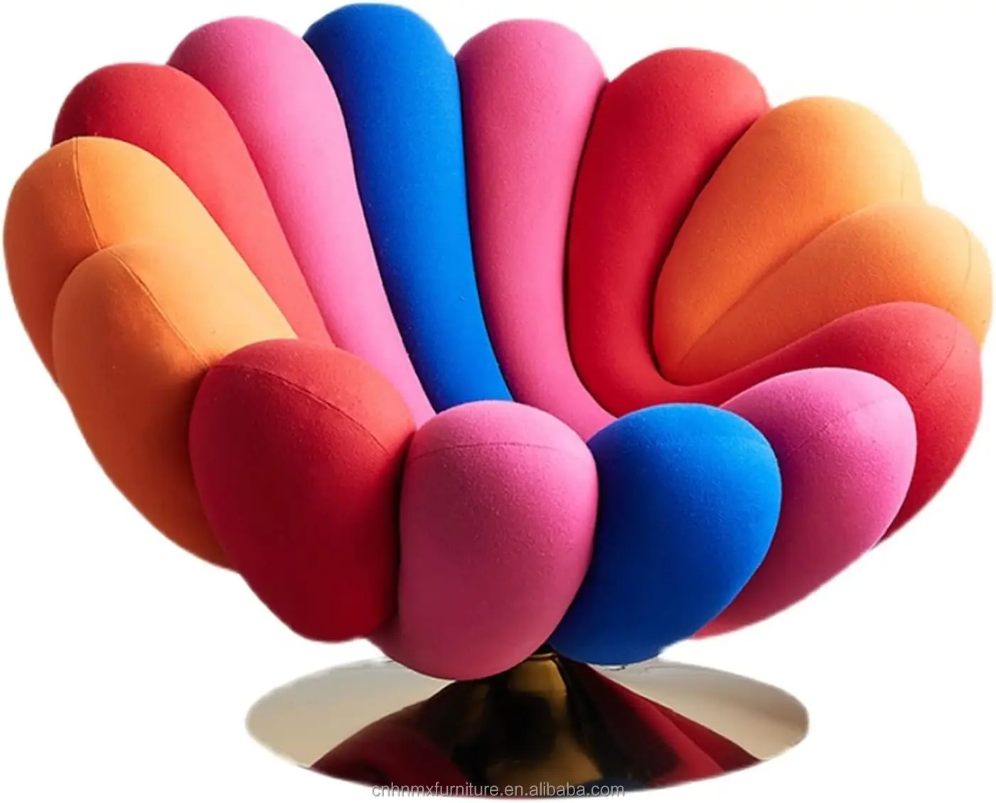 Italian Anemone Giovannetti Single Sofa Chair - Modern Minimalist Lazy ...