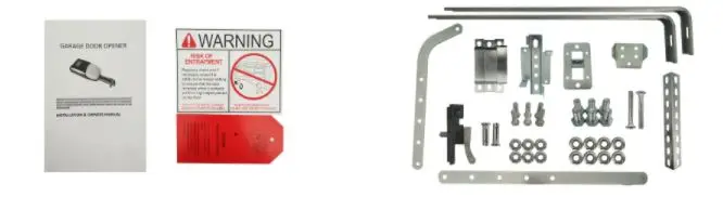 1000n/1200n Chain Drive Easy Lift Remote Control Battery Operated ...