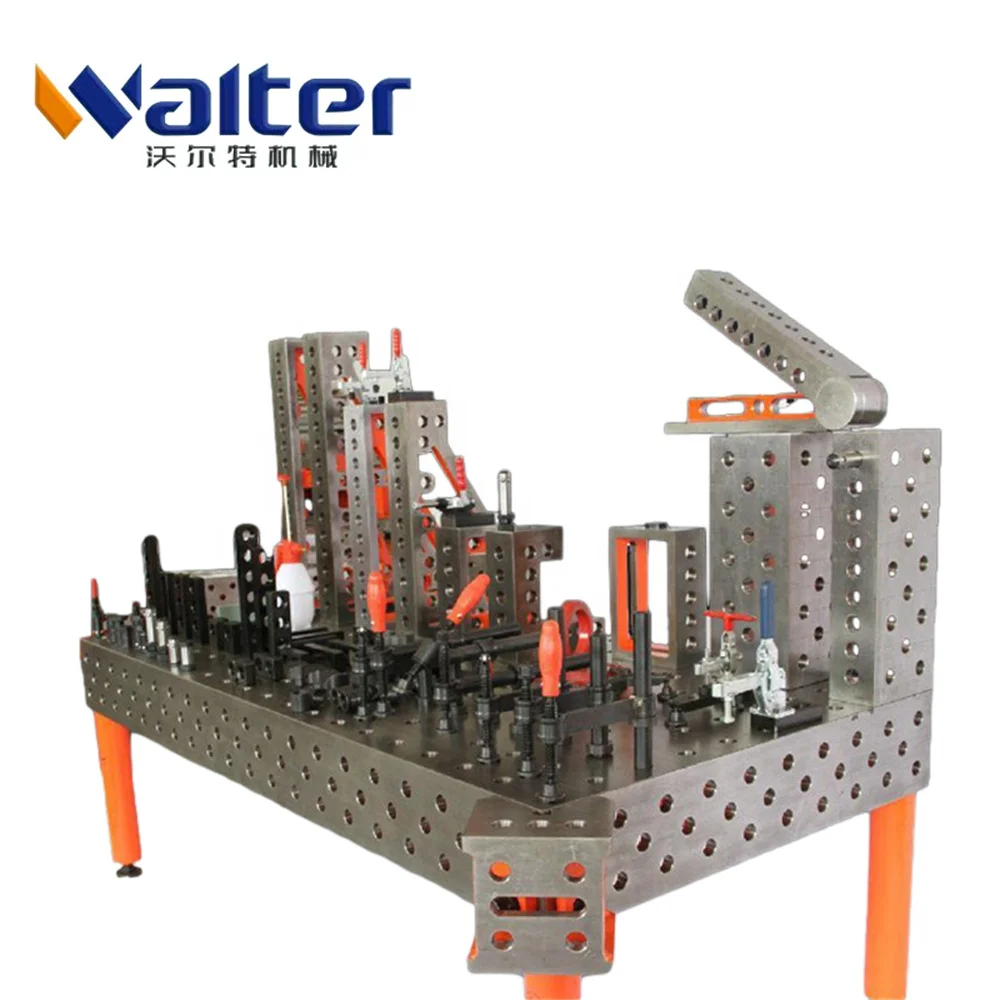 Chinese nitriding treatment 3D welding table D16mm D28mm welding table ...