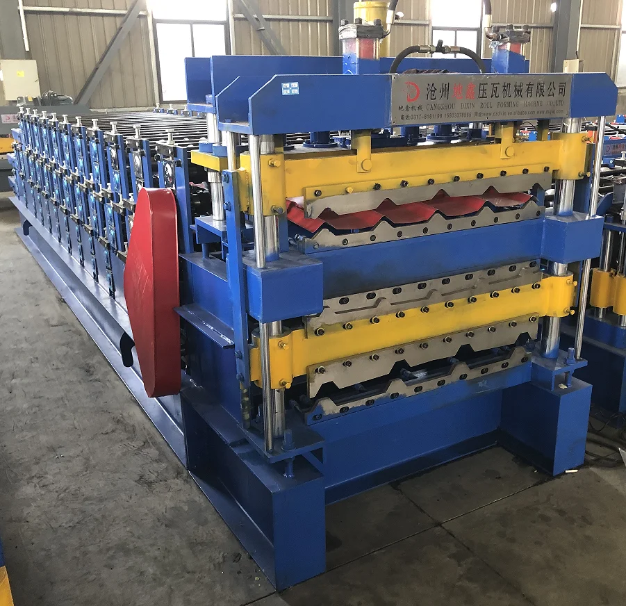 Dixin High Quality Ibr Roof Sheet Making Machine Ibr Roof Sheet Making ...