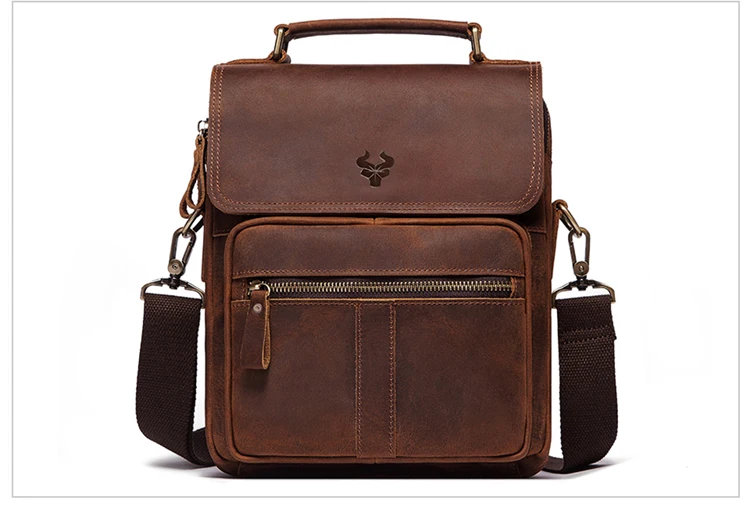 HUMERPAUL Casual Men's Shoulder Bag - Vintage & Waterproof