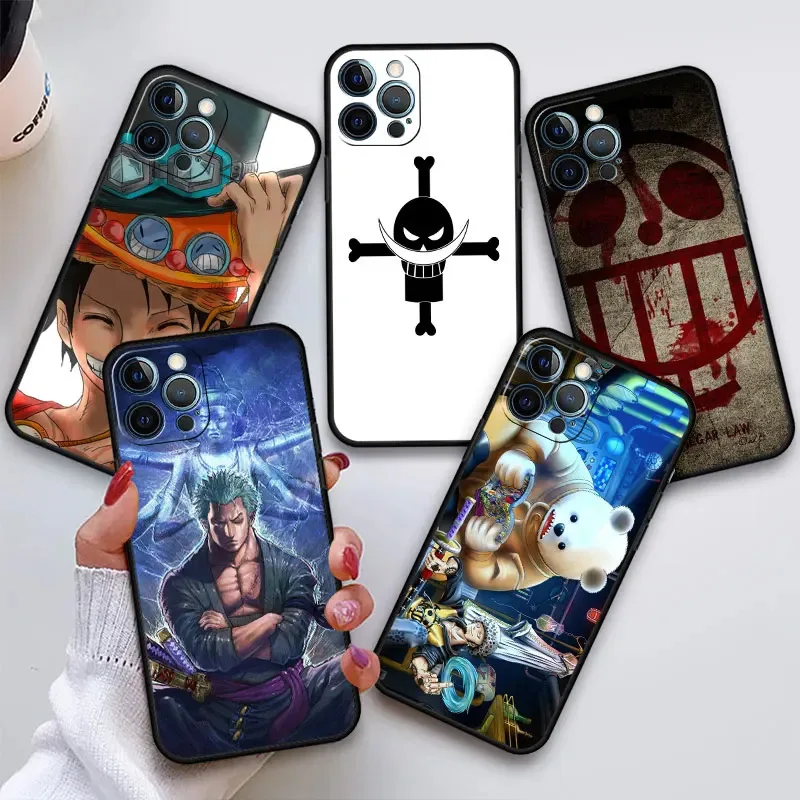 Wholesale Hot Anime One Piece Luffy Mobile Phone Case Cartoon Character ...