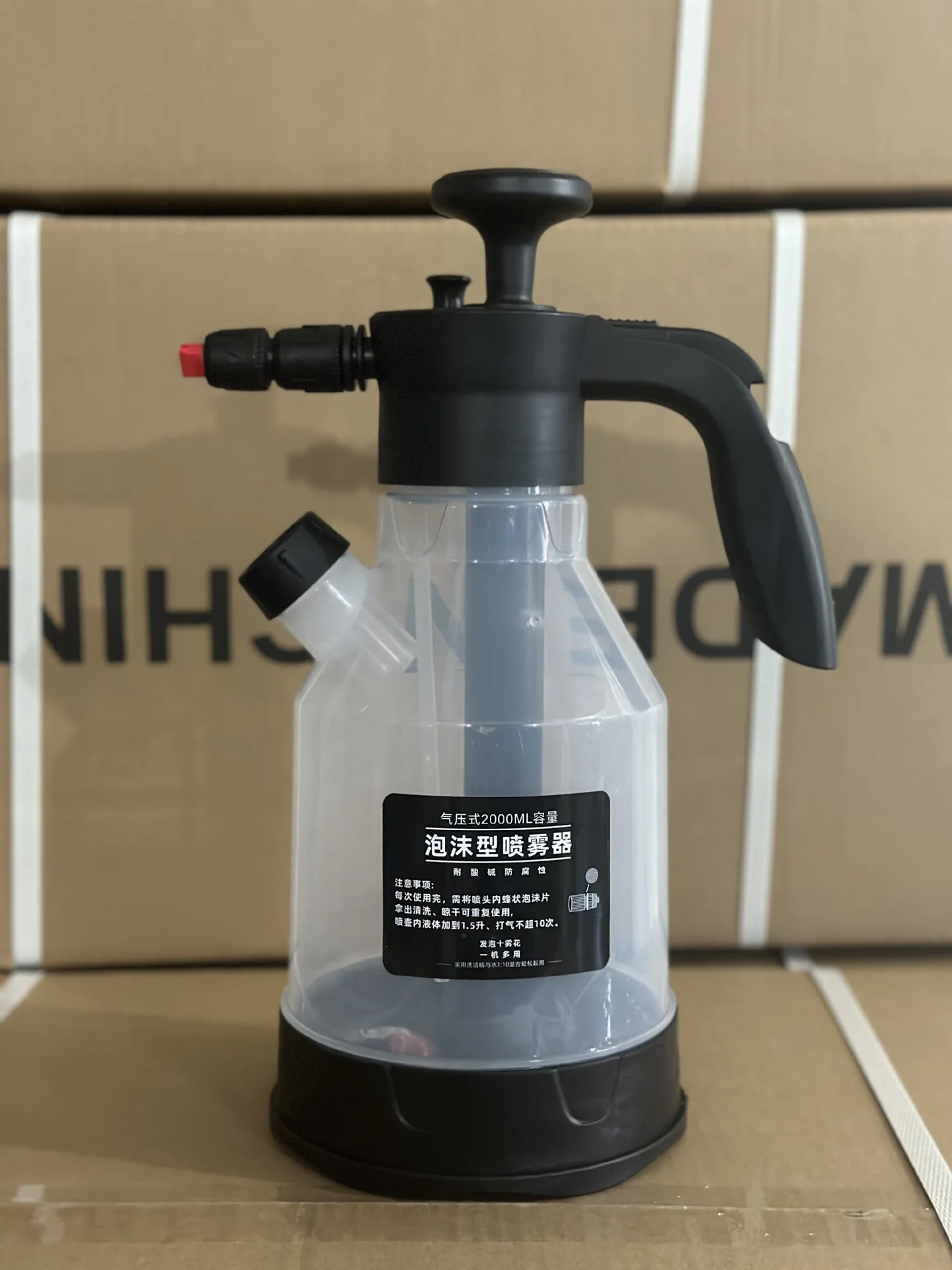 Pa Bottle 2l Foam Spray Bottle Car Wash Acid And Alkali Resistant Self ...