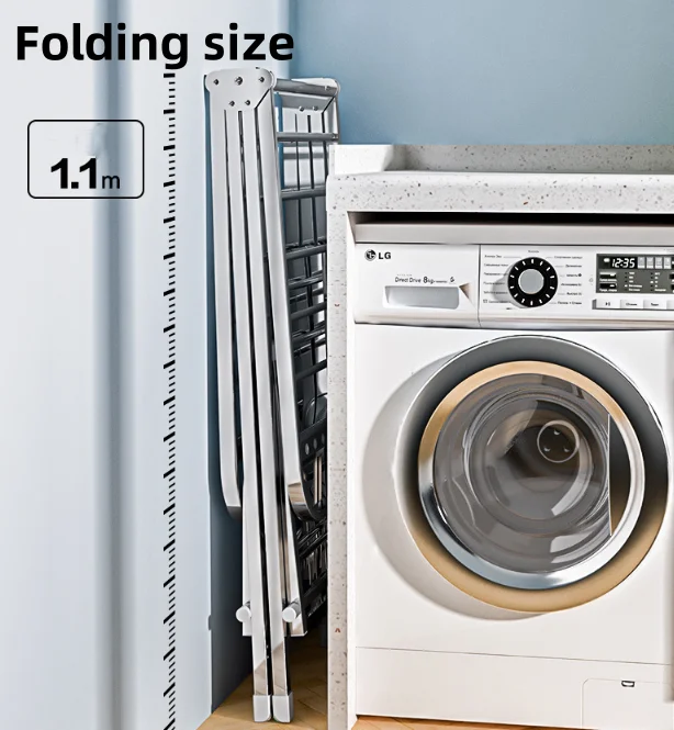 Extra Large Clothes Drying Rack - Foldable & Multifunctional