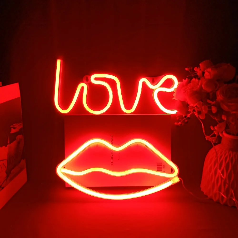 2021 New LED Neon Night Light Sign Wall Art Sign Night Lamp Xmas ...
