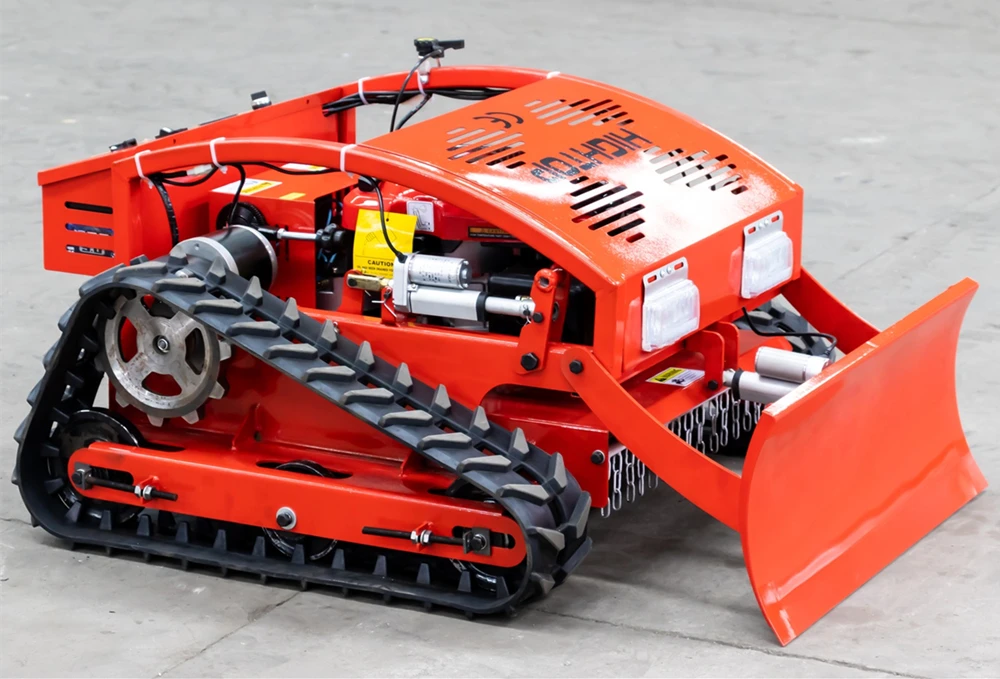 Gasoline Remote Control Lawn Mower With Snow Shovel And Robot Lawn ...