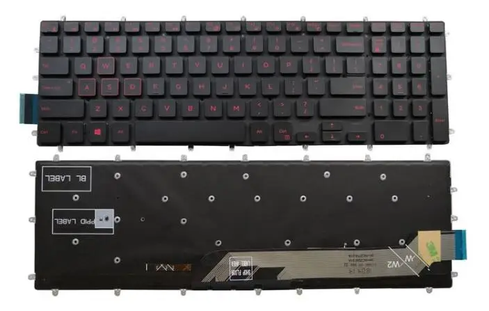 New Palmrest Upper Case C Cover With Keyboard For Dell Inspiron G3 15 ...