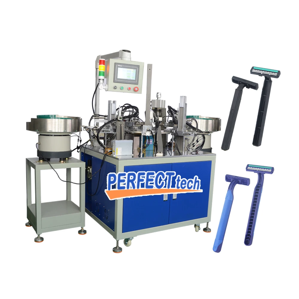 Automatic Disposable Shaving Blade Razor Production Machine