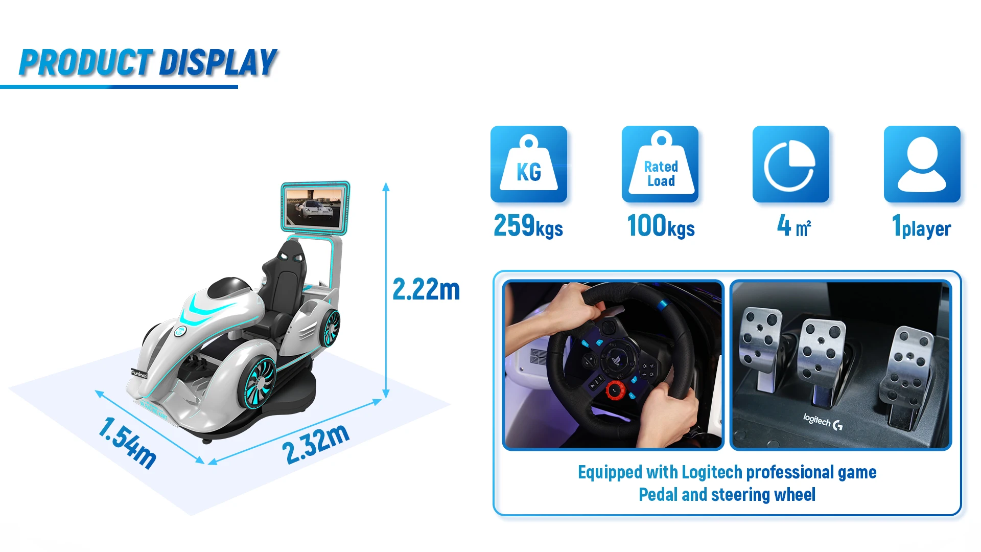 Funinvr Factory Price Mecha Style Arcade Racing Virtual Reality ...