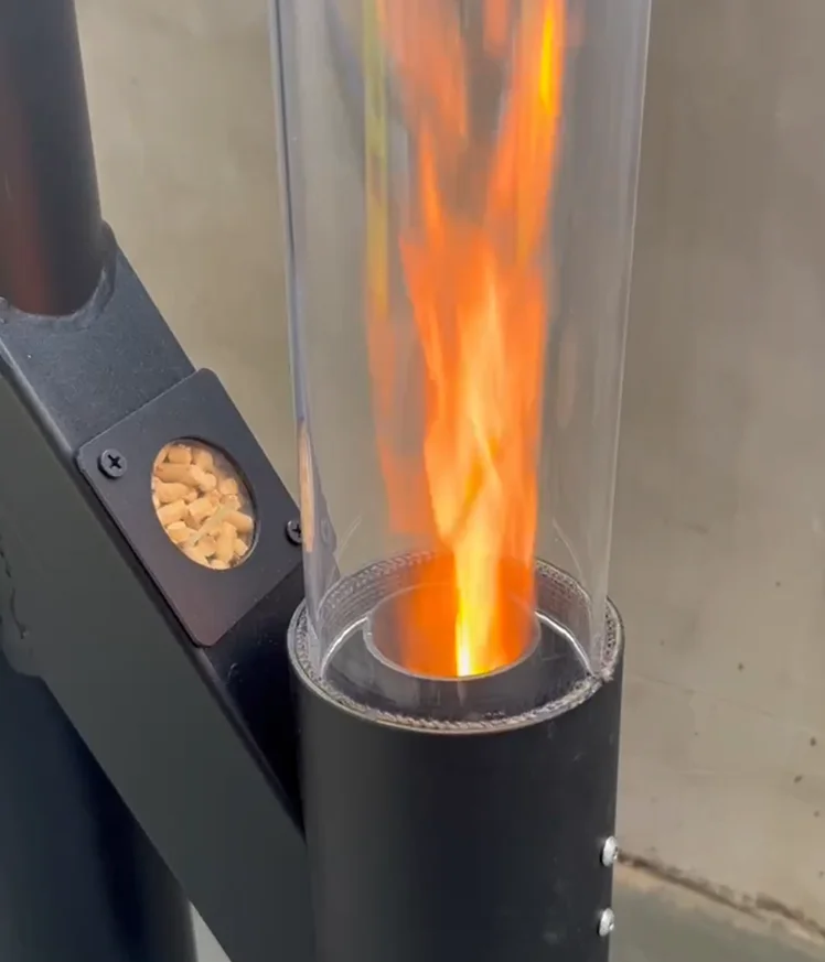 Outdoor Fireplace Wood Pellet Rocket Stove - Camping Heater
