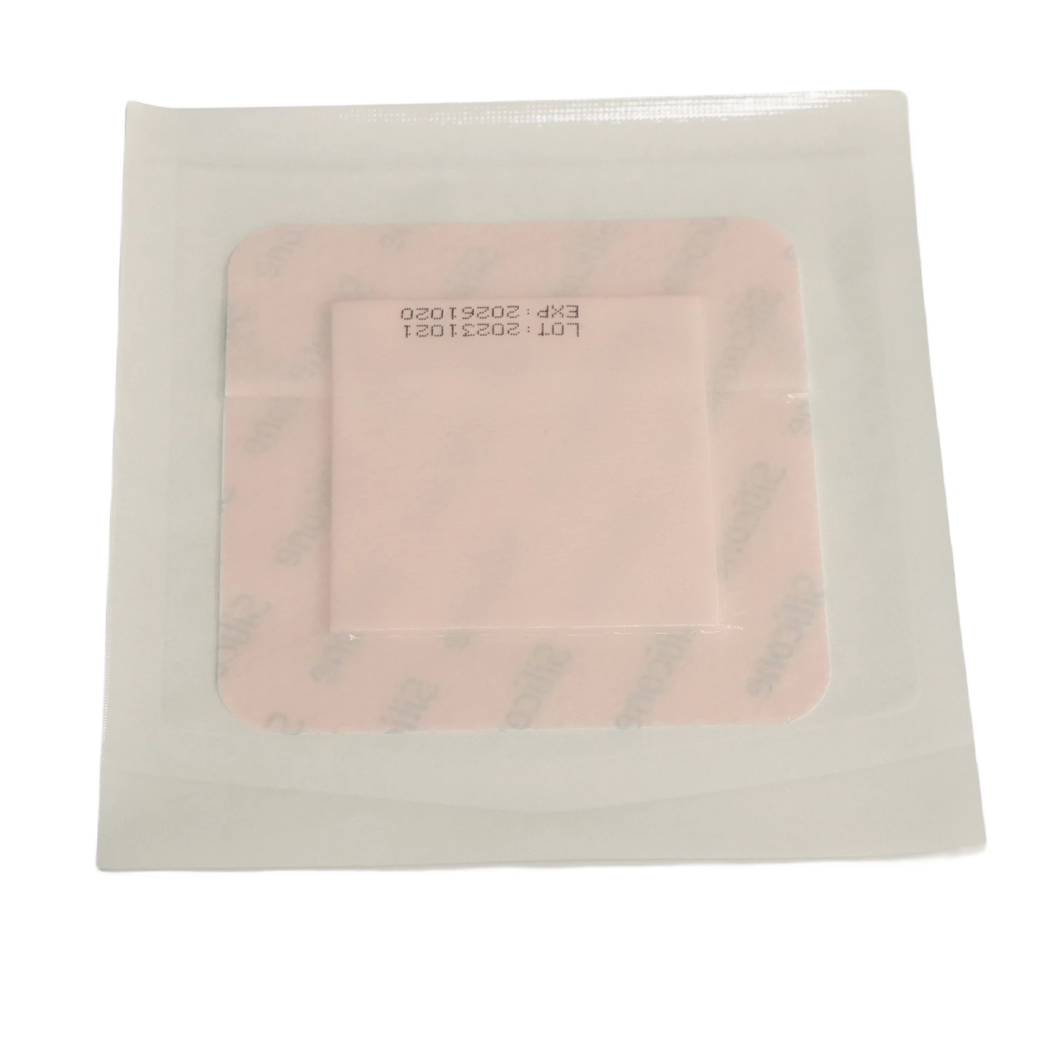 BLUENJOY Silicone Foam Dressing with Border Adhesive Waterproof Wound ...