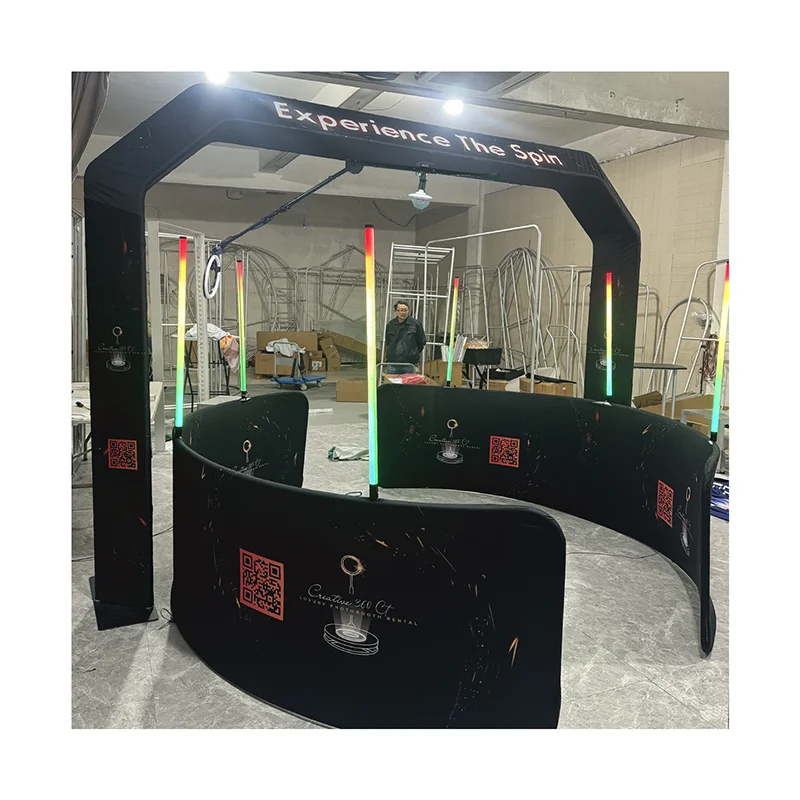 Wholesale Customized Overhead 360 Photo Booth with Free Accessories ...