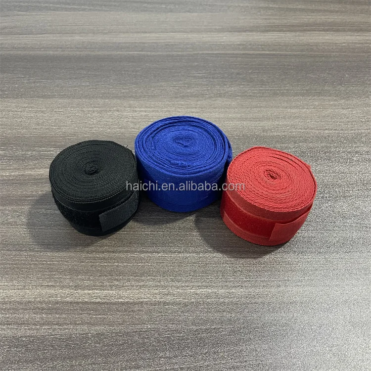 Fight Boxing Wraps Logo Customer Request Length Boxing Hand Wrap Roller ...