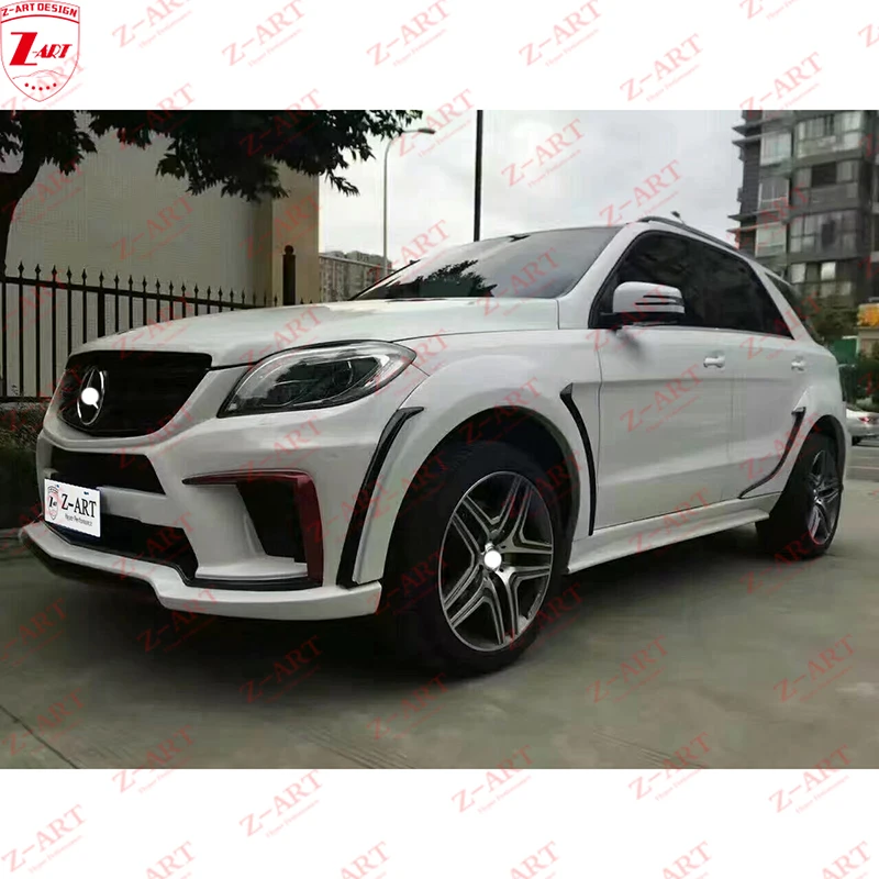 Z-art W166 Wide Body Kit For Mercedes Benz Ml Upgrade Body Kit For W166 ...