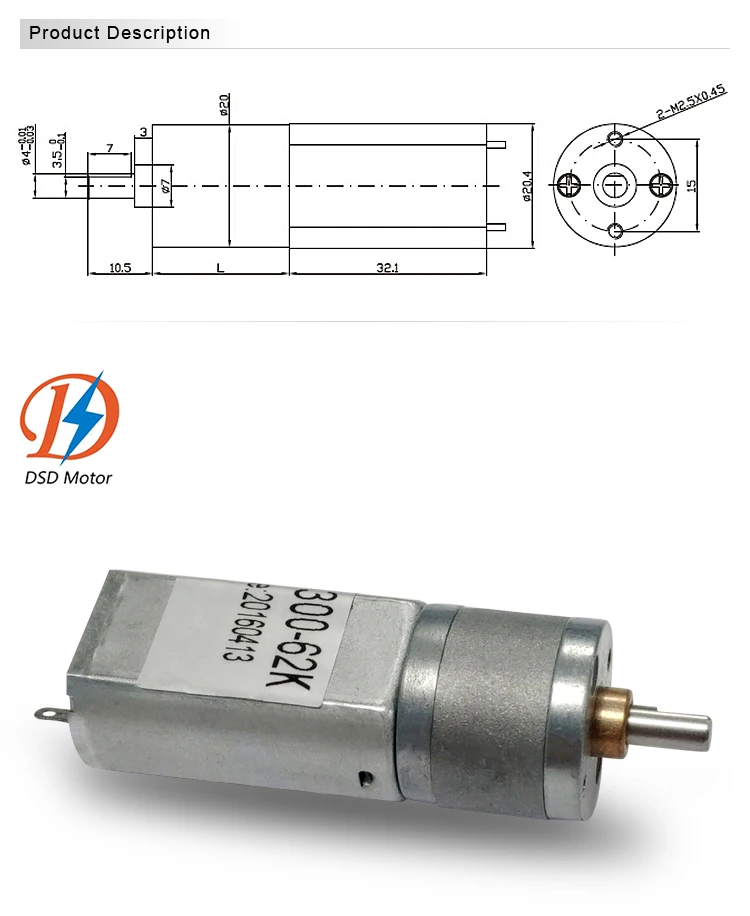 12 Volt Electric Motor 20mm Geared Motor Spur Gearbox 180 12v Dc Motor ...