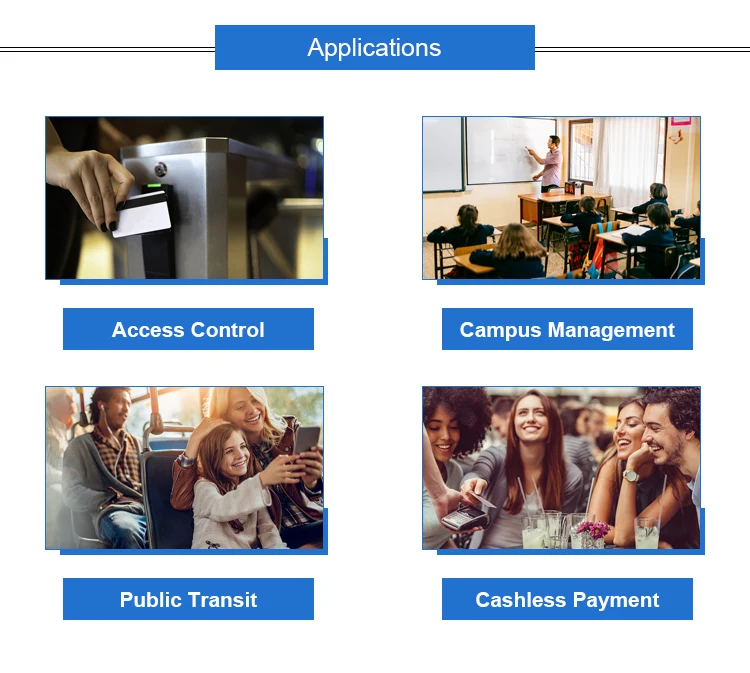 Rfid Campus Student Card Nfc Chip Student Card Canteen Recharge ...