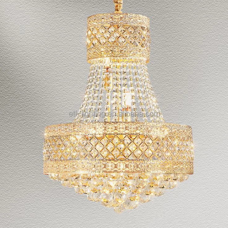 Luxury Gold Chandelier Small Crystal Chandeliers Lighting Decorative ...