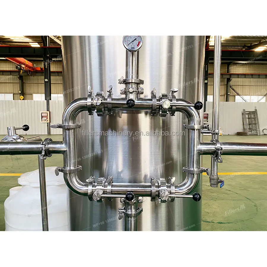 2000 Lph Purified Drinking Water Treatment Plant / 2t Ro Desalination ...