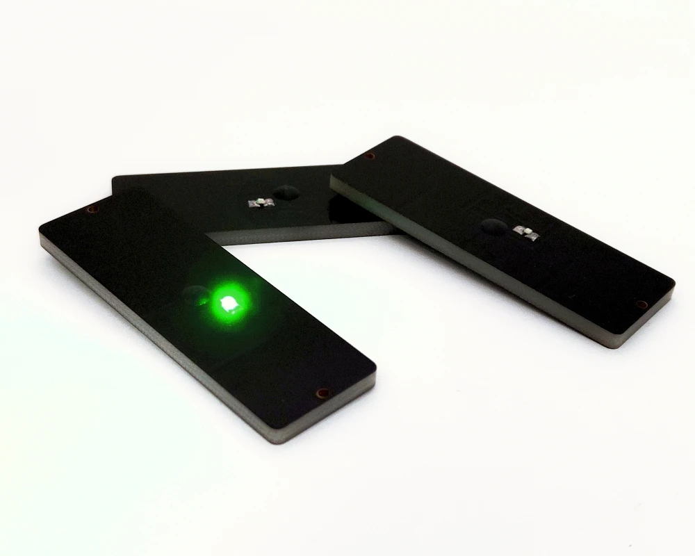 Uhf Rfid Tag With Led Light And Epoxy Resin Coating For Asset And Inventory Management On Metal ...